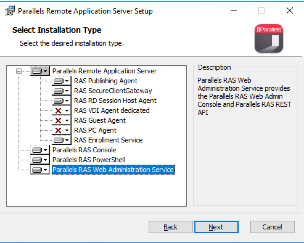 KB Parallels: Parallels RAS Management Portal